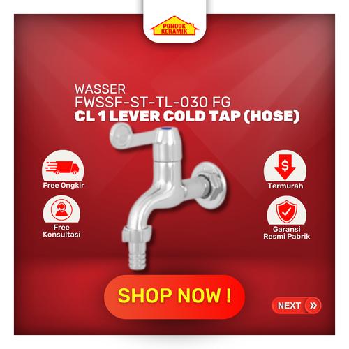 Jual Wasser-Kran Air CL 1 Lever Cold Tap (Hose) ST-TL-030-FG / Kran Air ...