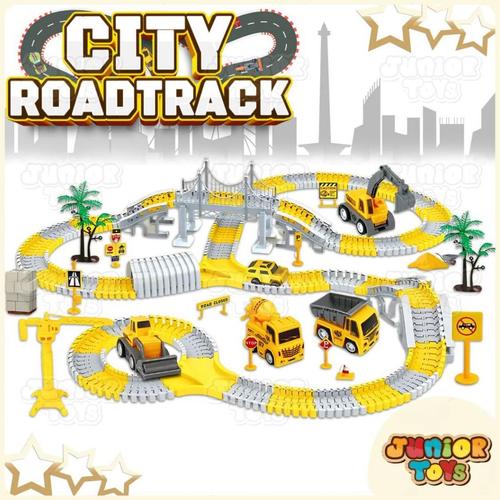 Jual PROMO MAINAN ANAK LAKI MOBIL TRACK SET CITY TRUCK ROAD RAIL CAR ...