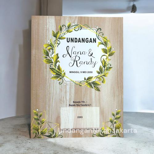 Jual Blangko Undangan Kosong Pernikahan Erba Kartu BLANKO Simple 2203 ...