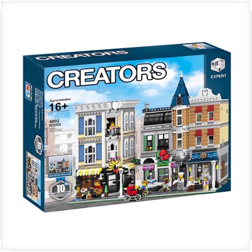 Jual LEGO BRICKS STREET VIEW BANGUNAN LELE BROTHER - Kota Tanjung ...