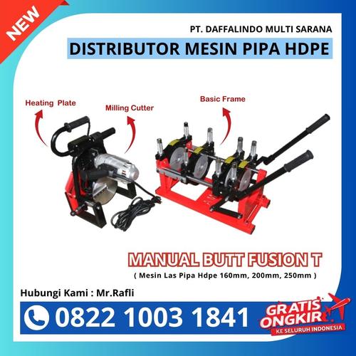 Jual Distributor Mesin Las Pipa Hdpe SHD 200mm A4 T - Jakarta Timur ...