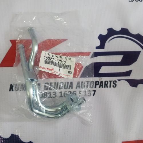 Jual PIPA TURBO/PIPE S/A TURBO ORI TOYOTA 16027-17010 LAND CRUISER 98 ...