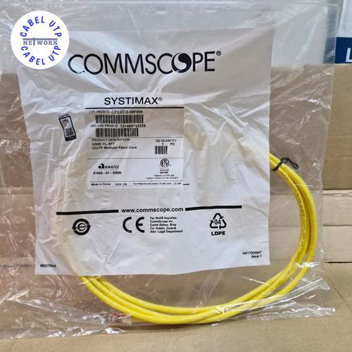 Jual SYSTIMAX KABEL PATCH CORD UTP CAT.6 GIGASPEED 9FEET/3 METER ...