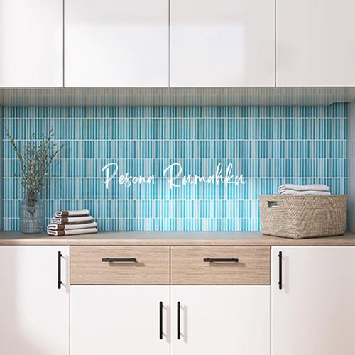 Jual Mosaic Singres Type Aqua Kit-kat Glossy - Mosaic Keramik Lantai ...