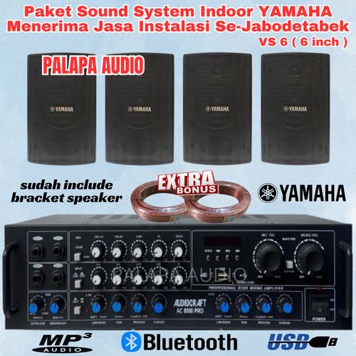 Jual Paket Sound System Indoor Cafe / Restoran ( 4 Speaker ) ORIGINAL ...