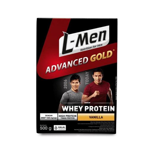 Jual L-Men Advanced Choco Vanilla 500gr Lmen Advance Whey Protein ...