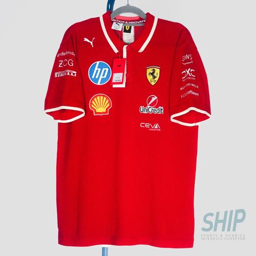 Jual 2025 Chinese GP FERRARI team polo shirt original PUMA formula 1 F1 ...