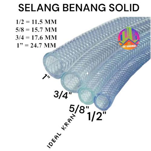 Jual selang air benang 1/2 5/8 3/4 1 inch - 5/8 inch - Kota Tangerang Selatan - Oke Bangunan ...