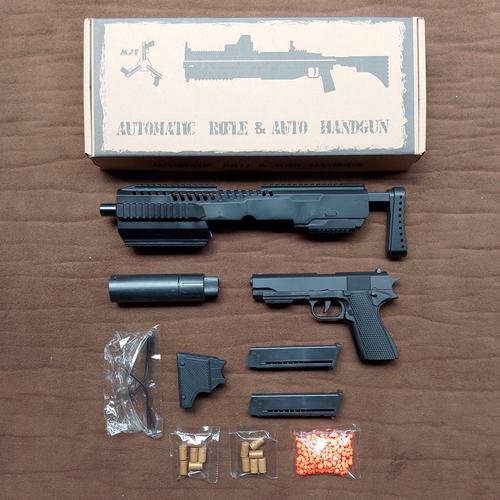 Jual Colt M1911 Kit Hitam Repaint Mainan Dart Blaster Anak Anjing Juga ...