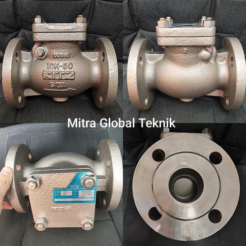 Jual Swing Check Valve Kitz 1-1/2" Inch /DN40 JIS 10K Stainless Steel ...
