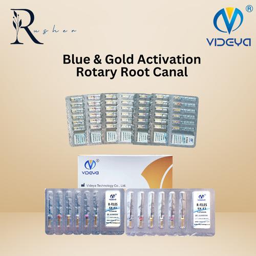 Jual VIDEYA Dental Jarum Endo R Files Gold Blue Rotary Head Activation PSA / Root Canal ...