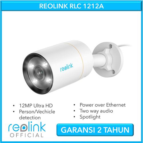 Promo REOLINK RLC 1212A 12MP Smart Detection POE IP Camera Outdoor CCTV ...