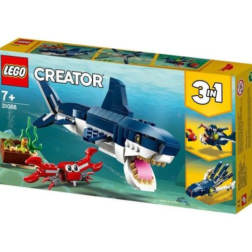Jual Lego Creator 3In1-31088 Deep Sea Creatures Set Crab Squid Angler ...