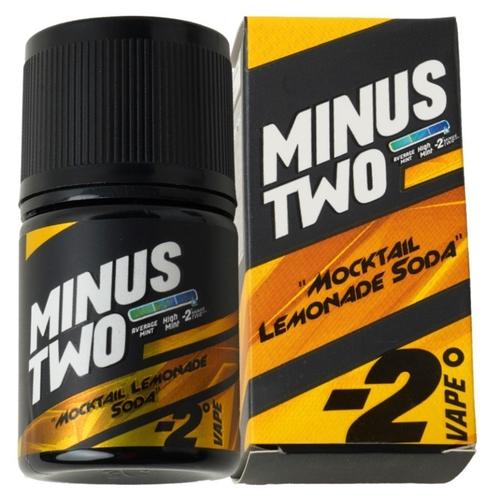 Jual Liquid Minus Two V2 Mocktail Lemonade Soda Level 100 3MG 60ML 100% ...