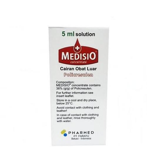 Jual Medisio 36% Concentrate 5ML / Obat-Obatan / Sariawan - Kota ...