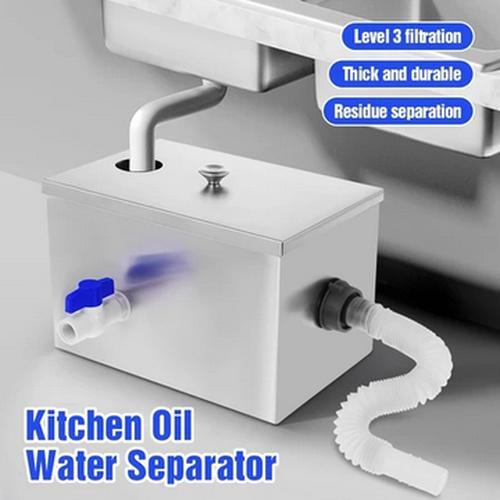 Jual Grease Trap Lapisan Stainless Steel Ukuran Besar Penyaring Lemak ...