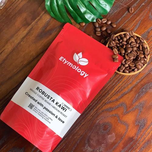 Jual ETYMOLOGY Roasted Bean KOPI ROBUSTA Kawi Anaerob - 500 Gram, Biji ...