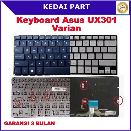 Jual Keyboard Asus Zenbook UX301 UX301A UX301L UX301LA UX301LN UX301U ...