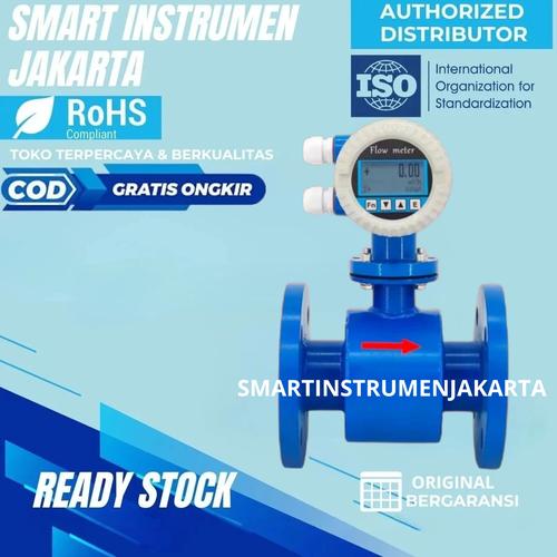 Jual Flowmeter Electromagnetic DN25 1"Inch Flow Meter Electromagnetic DN 25 Meteran Air Digital ...