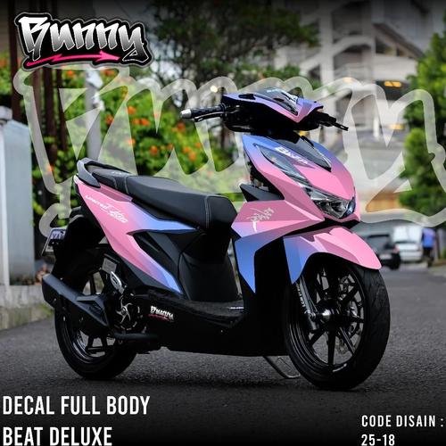 Jual TERLARIS !!! (COD PROMO) TERBARU Decal Sticker Honda Beat DELUXE ...