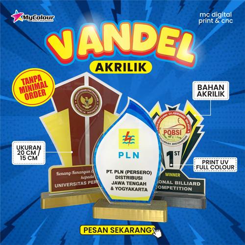 Jual PLAKAT VANDEL AKRILIK CUSTOM + BOX BLUDRU l plakat akrilik ...