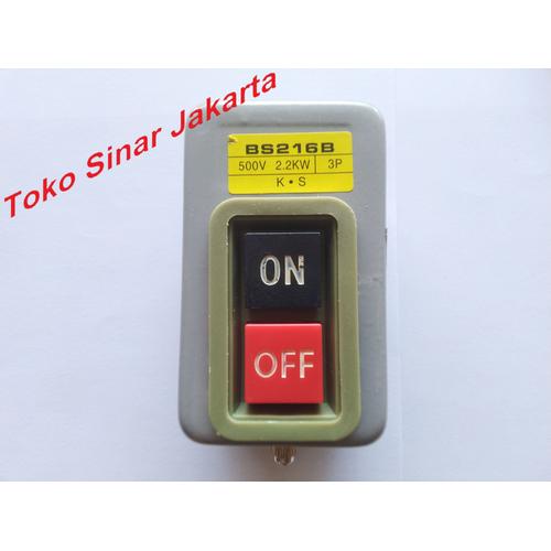 Jual Push Botton 3P 3 Phase 15A 15 Ampere Power Switch On Off Saklar ...