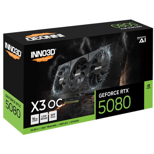 Jual VGA INNO3D RTX 5080 X3 16GB OC | RTX5080 16GB OC GDDR7 - Jakarta ...