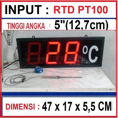 Jual Display 7 Segment 3 Digit 5inch input RTD PT100 - Kab. Bekasi - PC ...