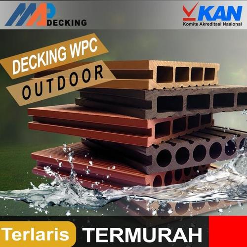 Jual DECKING WPC OUTDOOR / LANTAI KOLAM / MAP DECKING MOTIF KAYU murah ...