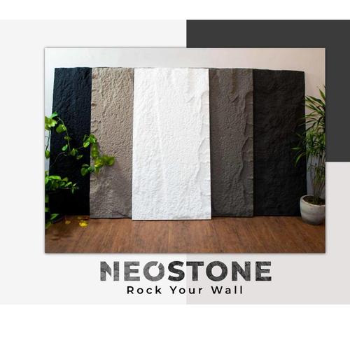 Jual NEOSTONE PU Rock Panel / Dinding Motif Batu Neostone by DANESON - ASH Grey - Kota Bekasi ...