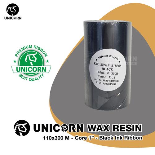 Jual Ribbon Tinta Barcode Label - Unicorn Wax Resin 110 x 300 M 110x300 ...