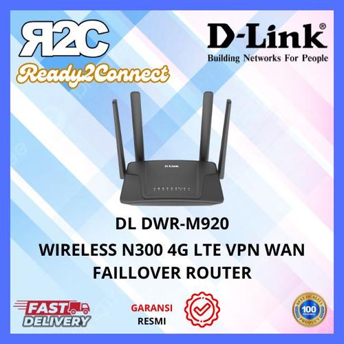 Jual DLINK DWR-M920 N300 4G LTE Router - Jakarta Pusat - READY 2 ...