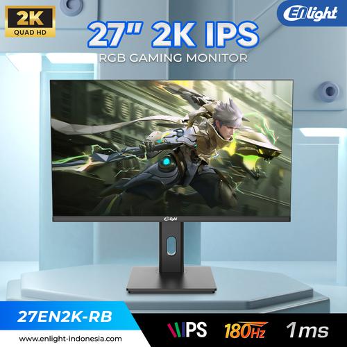Jual Monitor Enlight 27EN2K-B Gaming 27 Inch 2K FreeSync IPS 1ms 180Hz ...