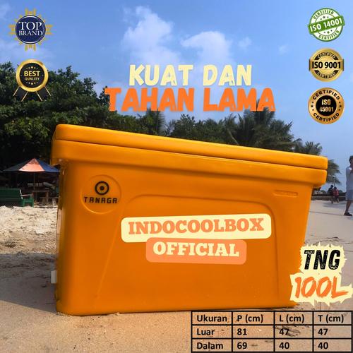 Jual COOLBOX TANAGA 100 Liter COOLER BOX TERMOS ES PENDINGIN BOX IKAN ...