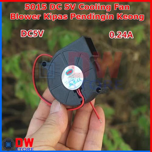 Jual 5015 5V DC Blower Fan Kipas Pendingin Keong Brushless Cooling Fan ...