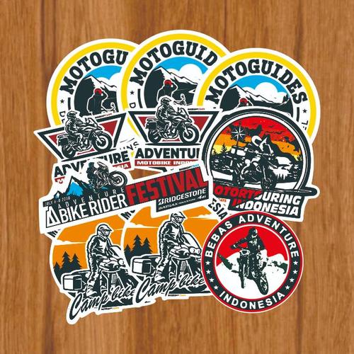 Jual PROMO STICKER TOURING/STIKER VARIASI TOURING ADVENTURE - EVENT ...