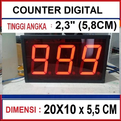Jual Display Digital Counter 7 segment 3 digit - Kab. Bekasi - PC ...