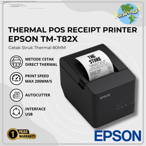 Promo Printer Thermall 80MM - Epson TM-T82X LAN - Epson TMT82X LAN ...