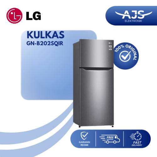 Jual LG GN-B202SQIB Kulkas 2 Pintu 202L Top Freezer Fridge in Dark ...