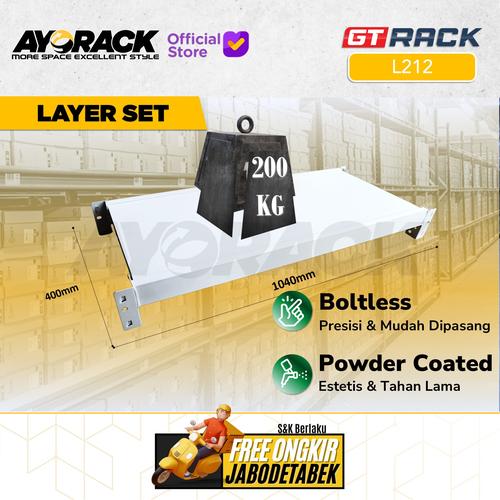 Promo LAYER L212 GT RACK GT212 MINI PLUS PRO MAX - AMBALAN RAK GUDANG ...