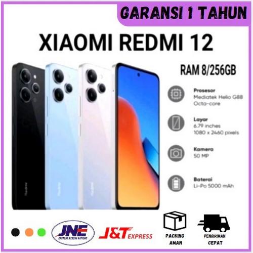 Jual XIOMI REDMI 12 8/256GB 4G LTE GARANSI 1 TAHUN - Hitam - Jakarta ...