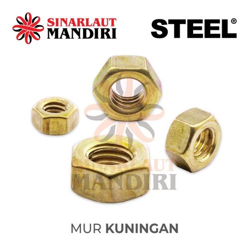 Jual Mur Kuningan / Hex Nut Brass M 10 - Jakarta Barat - Sinar Laut ...