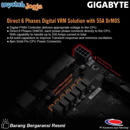 Jual Gigabyte A520I Ac Motherboard Amd A520 Socket Am4 Ddr4 Xmp M2 Nvme ...