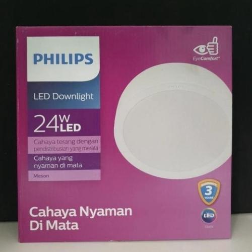 Jual Lampu Philips Meson Downlight Plafon LED 59474 200 24W Outbow ...