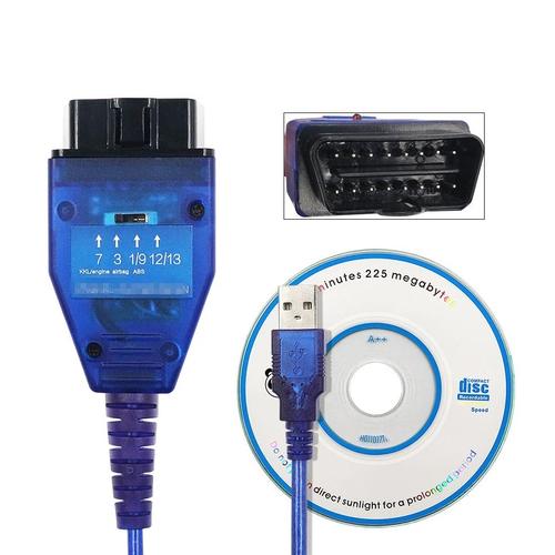 Jual New OBD2 USB Auto Car Diagnostic Cable FTDI FT232RL Chip for VAG ...