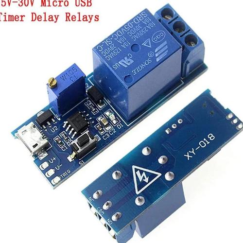 Jual DC 5V Trigger Delay Conduction Relay Switch Module Wide Voltage ...
