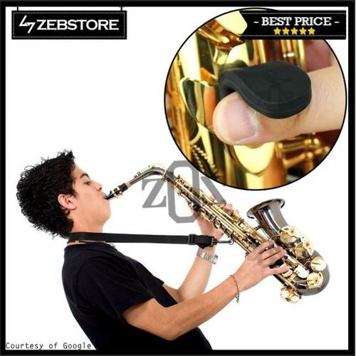 Jual Cover Karet Thumb Finger Pad Rest Saxophone Black U1 - Kota ...