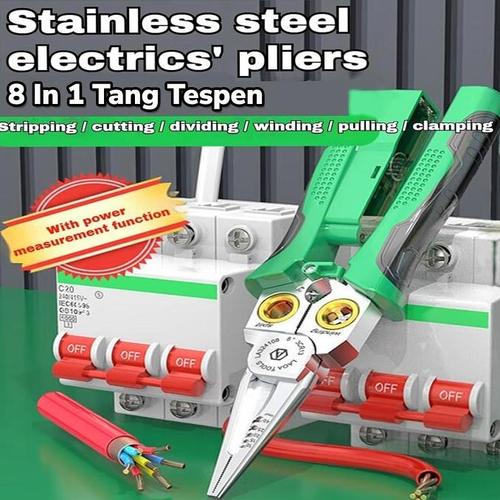 Jual 8 In 1 Tang Lancip Tespen Testpen Test Pen Tes Pen FO Fiber Optic ...