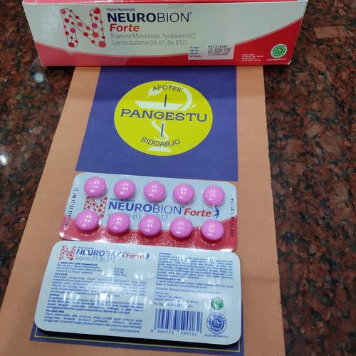 Jual Neurobion Forte 1 Strip 10 Tablet / Neorobion Nerobion Pink ...