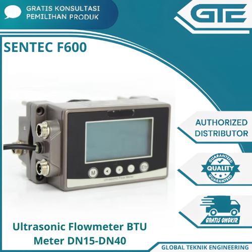 Jual SENTEC F600 High-precision DN15-DN40 Universal Clamp Ultrasonic Flowmeter BTU Meter ...